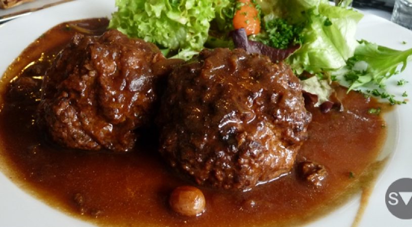 Boulets liégeois ou à la provençale - L'Hôtel des Ardennes - Verviers